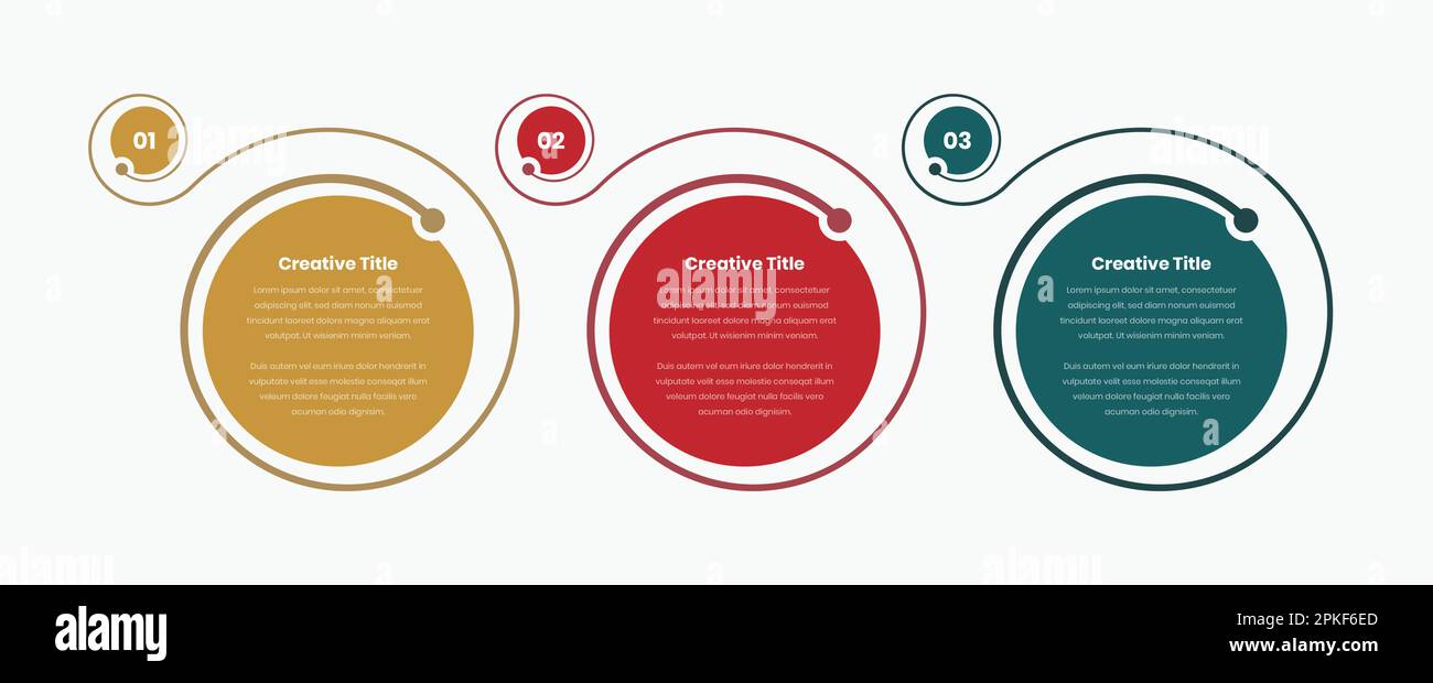 Spiral steps infographic text and data presentation template design ...