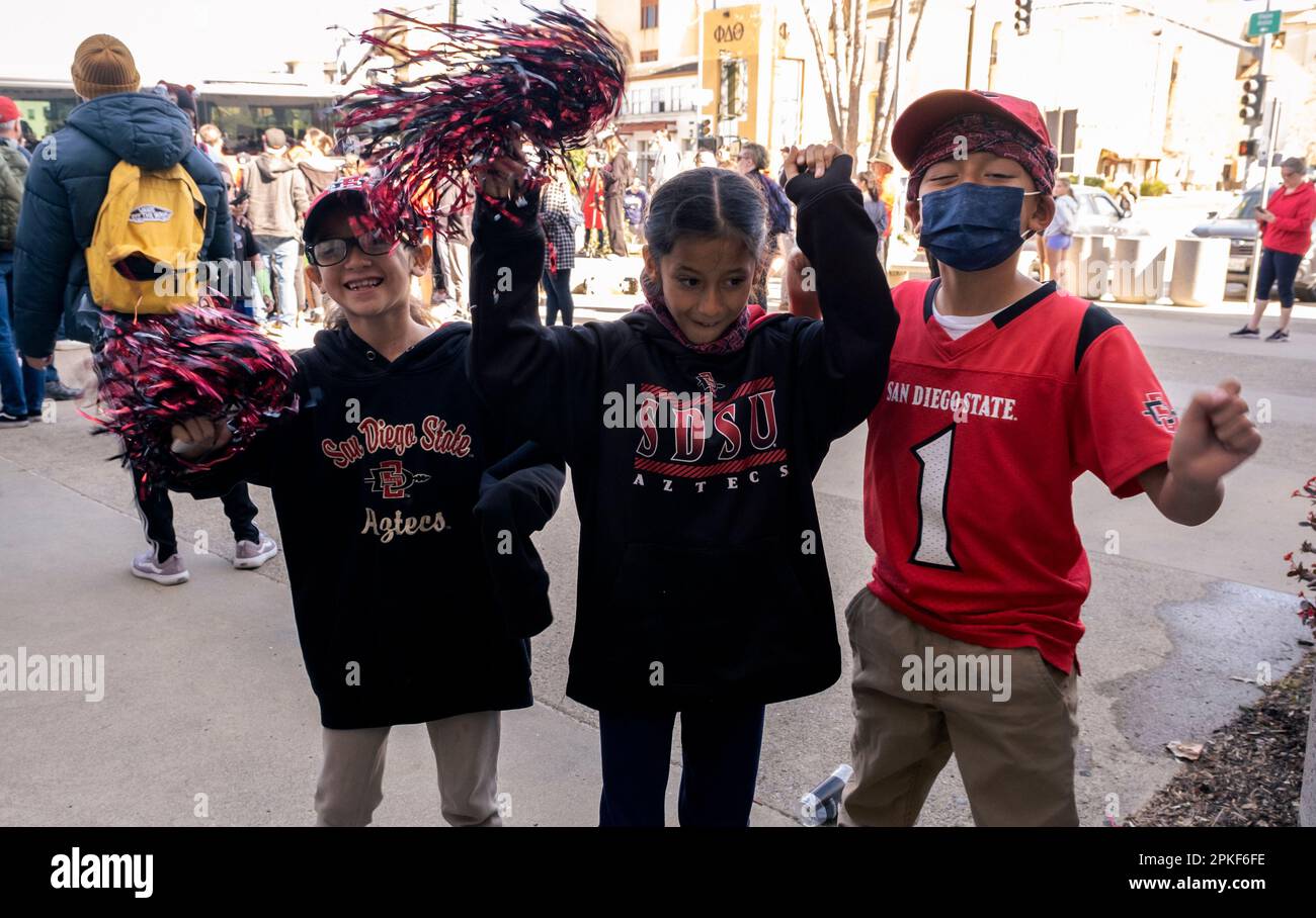 San diego state basketball 2023 hi-res stock photography and images - Alamy