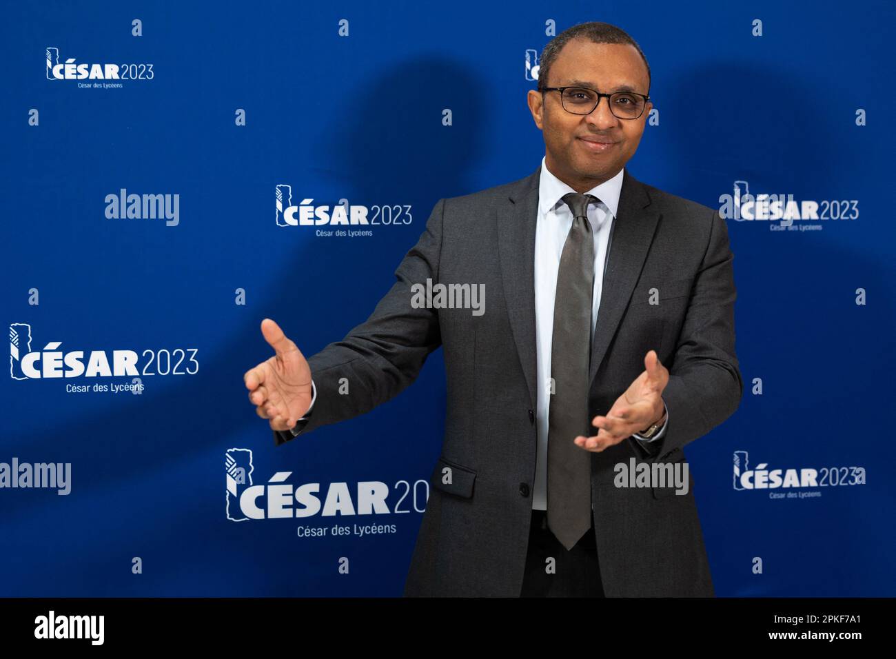 Paris, France. 07th Apr, 2023. Pap Ndiaye during the fifth edition of ...
