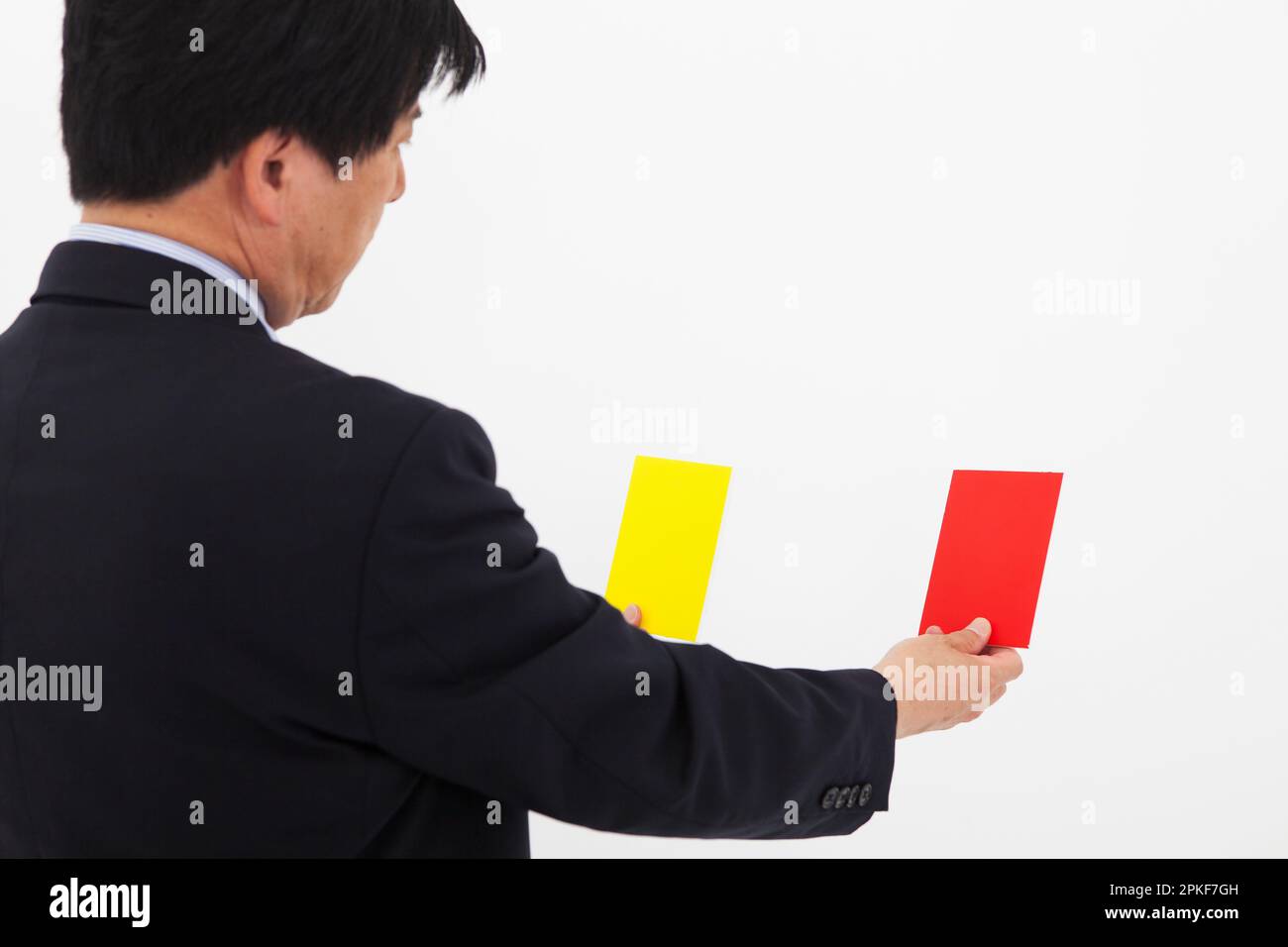 Man choosing a card Stock Photo - Alamy