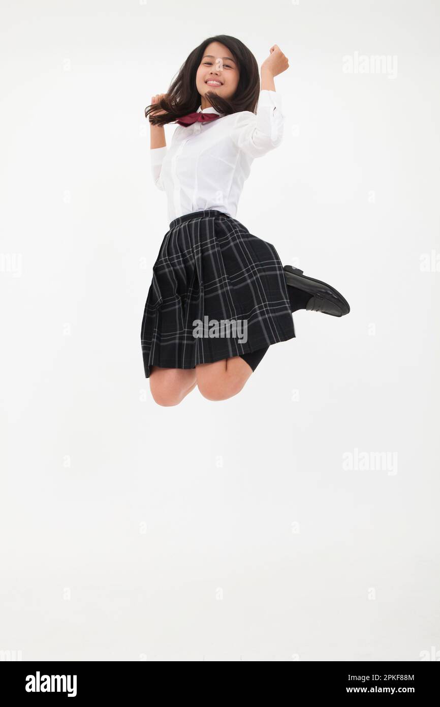 Portrait happy young asian students hi-res stock photography and images ...