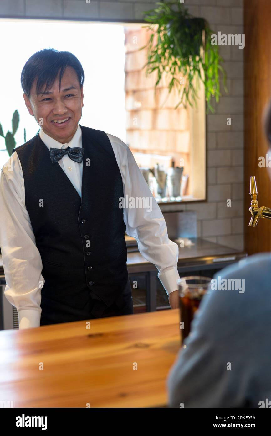 60s customer hi-res stock photography and images - Alamy