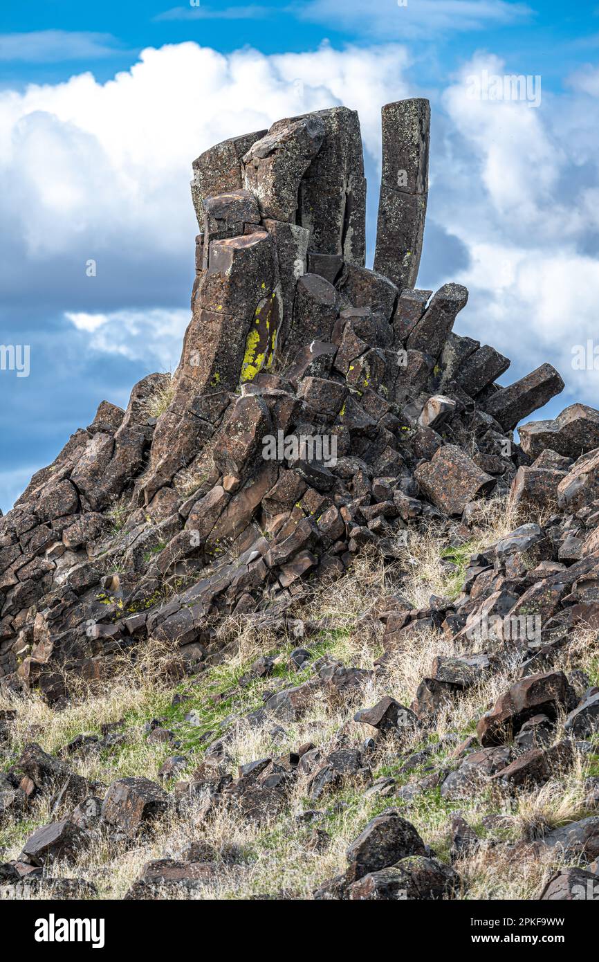 Drumheller Channels National Natural Landmark, WA Stock Photo - Alamy