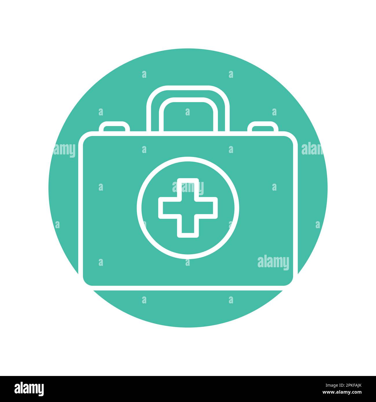 First aid box color line icon. First aid. Medical help Stock Vector ...