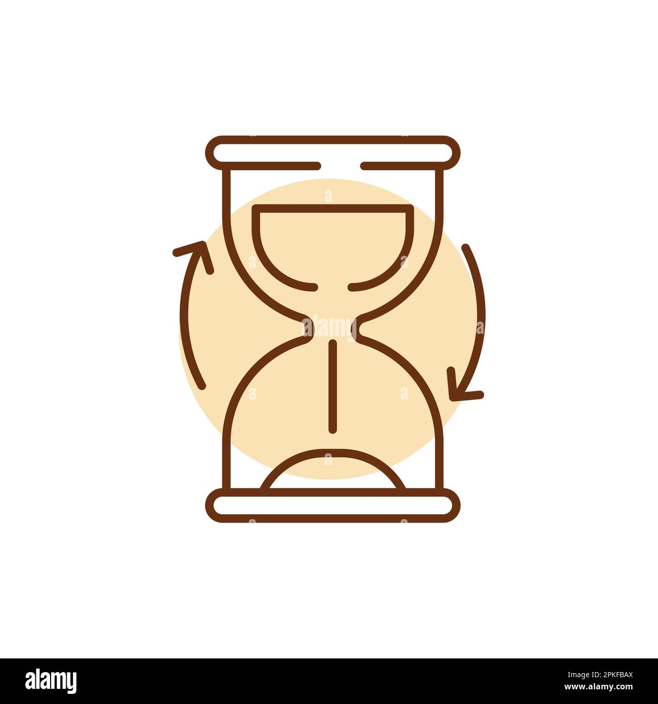 Rework Using Sand Clock Icon