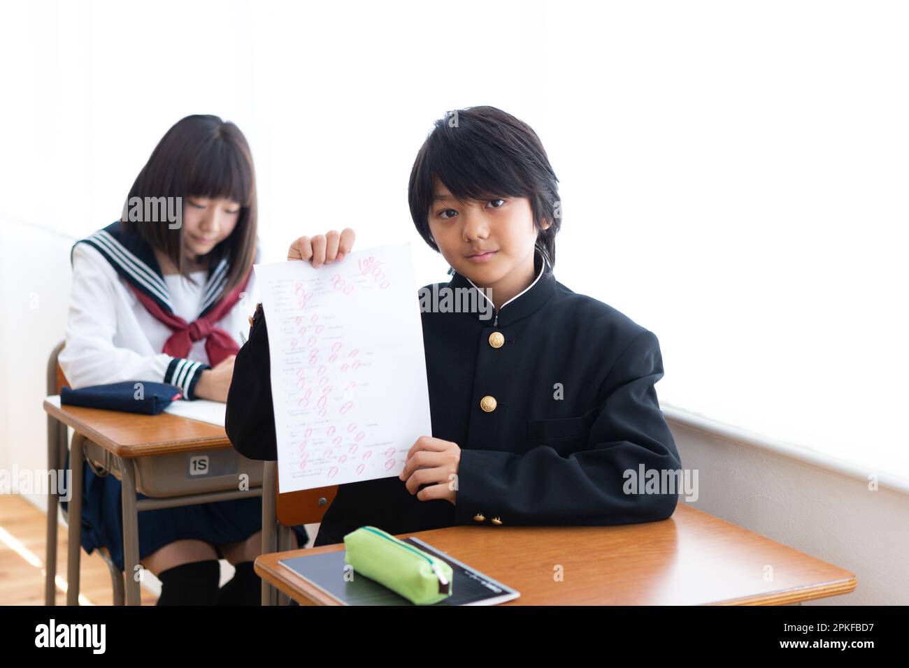 Answer sheet people main picture hi-res stock photography and images ...