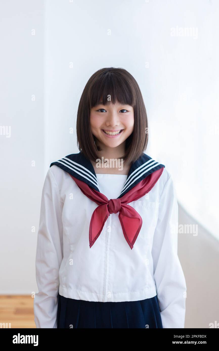 Portraits of Junior High School Students Stock Photo - Alamy