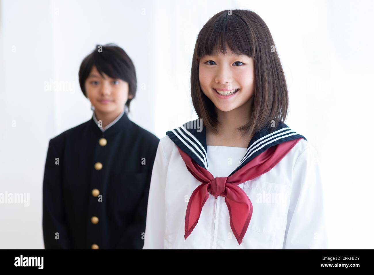 Portraits of Junior High School Students Stock Photo - Alamy