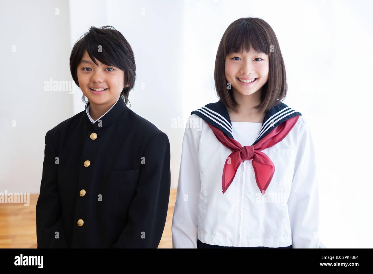 Portraits of Junior High School Students Stock Photo - Alamy