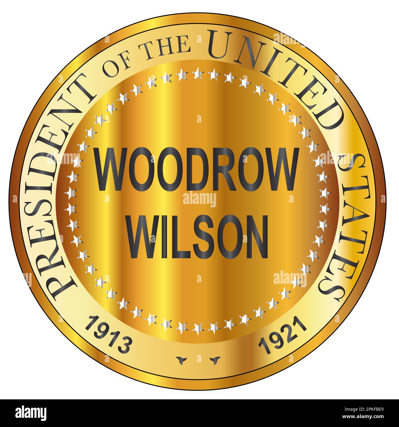 Presidential seal vector Cut Out Stock Images & Pictures - Alamy