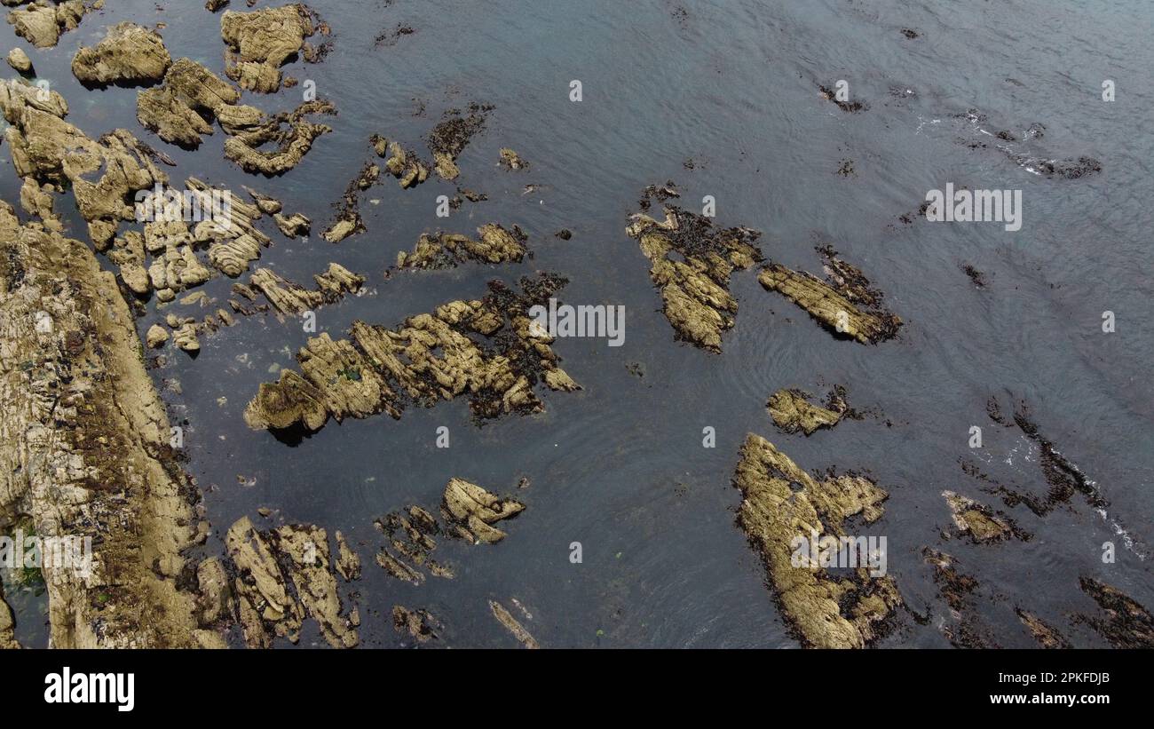 Top view big rocks in hi-res stock photography and images - Alamy