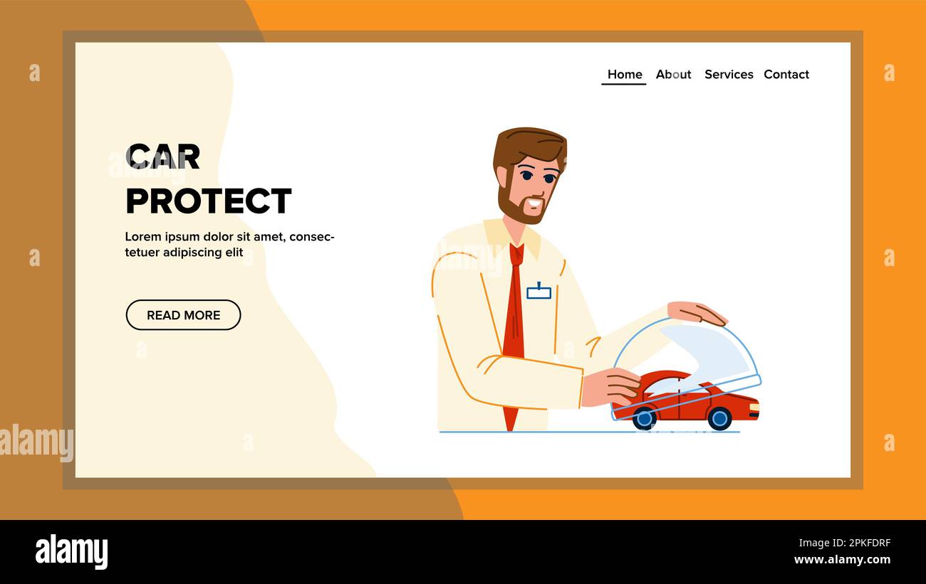 car protect vector Stock Vector Image & Art - Alamy