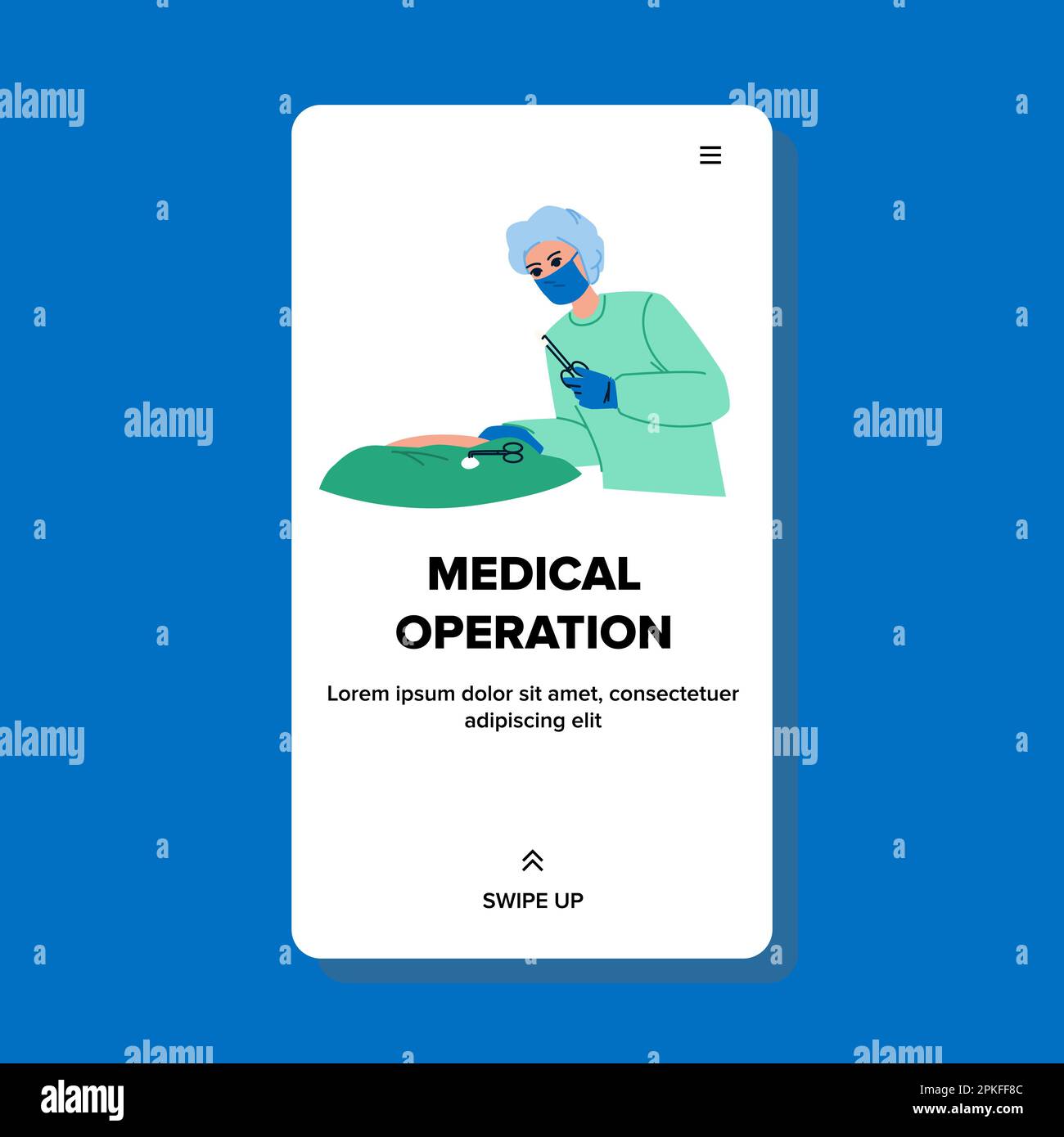 medical operation vector Stock Vector Image & Art - Alamy