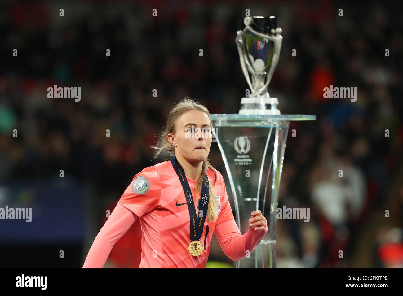 Wembley Stadium, London, UK. 6th Apr, 2023. Womens Finalissima Football ...