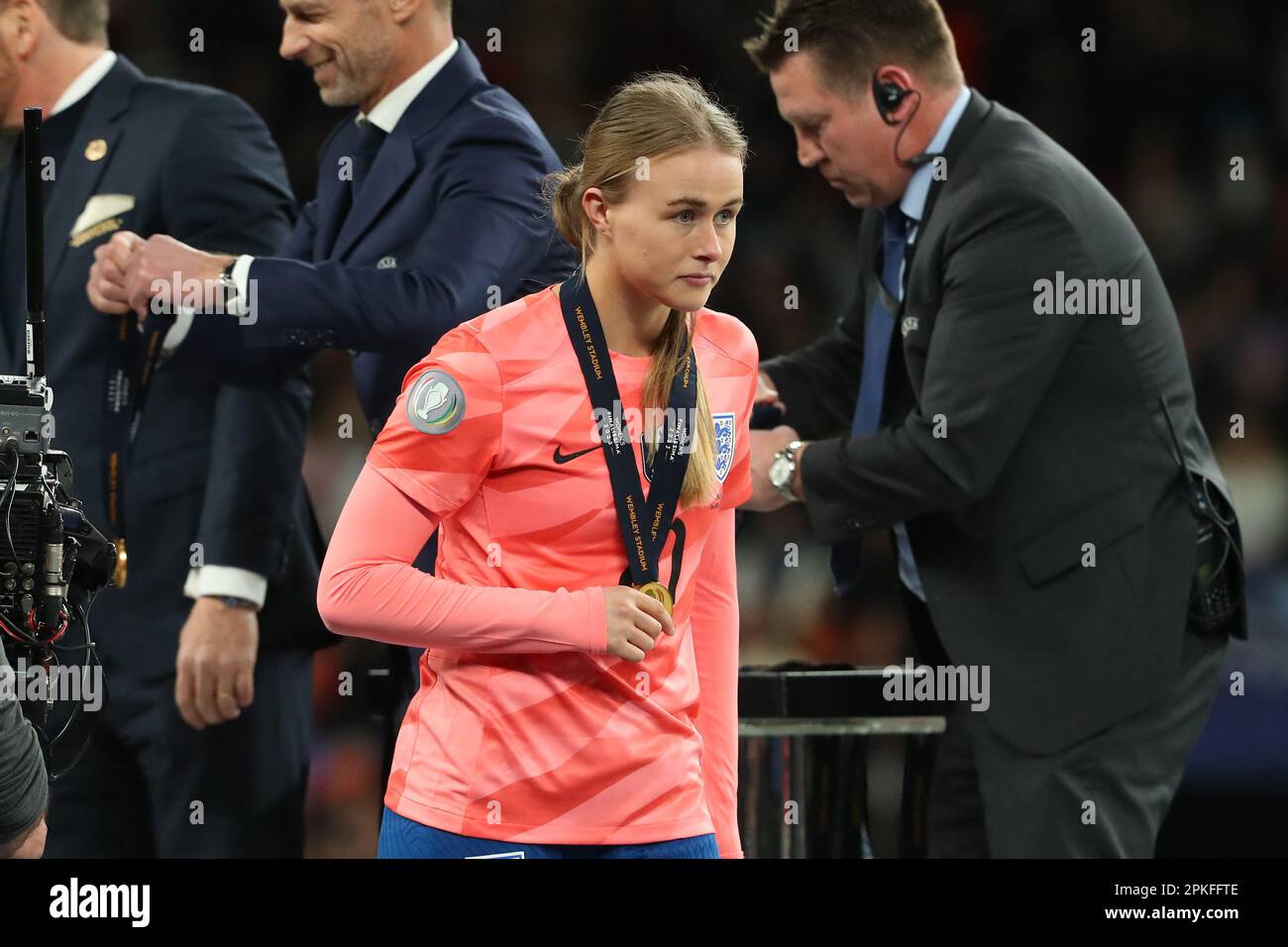 Wembley Stadium, London, UK. 6th Apr, 2023. Womens Finalissima Football ...