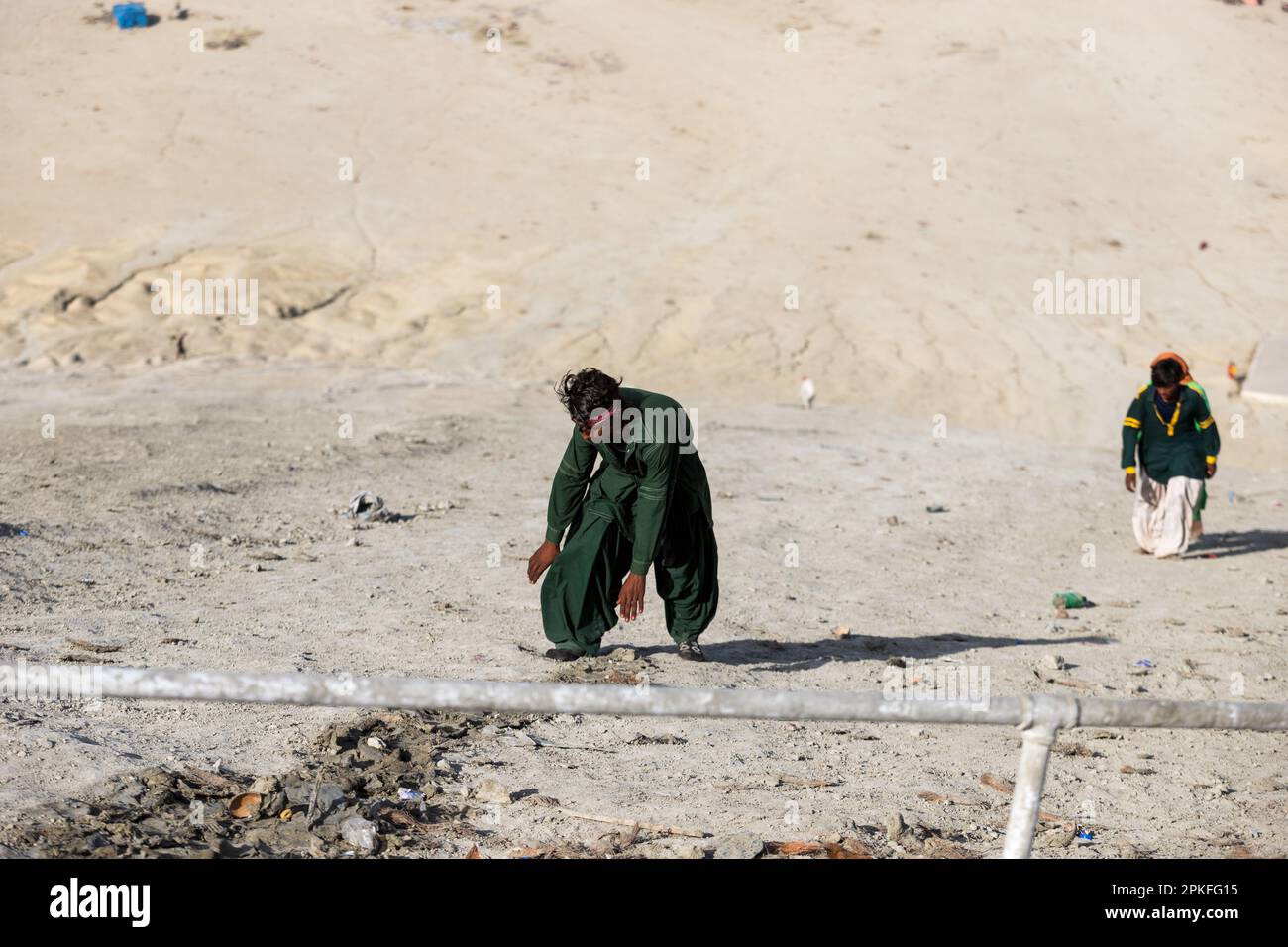 Mud volcanoes pakistan hi-res stock photography and images - Alamy