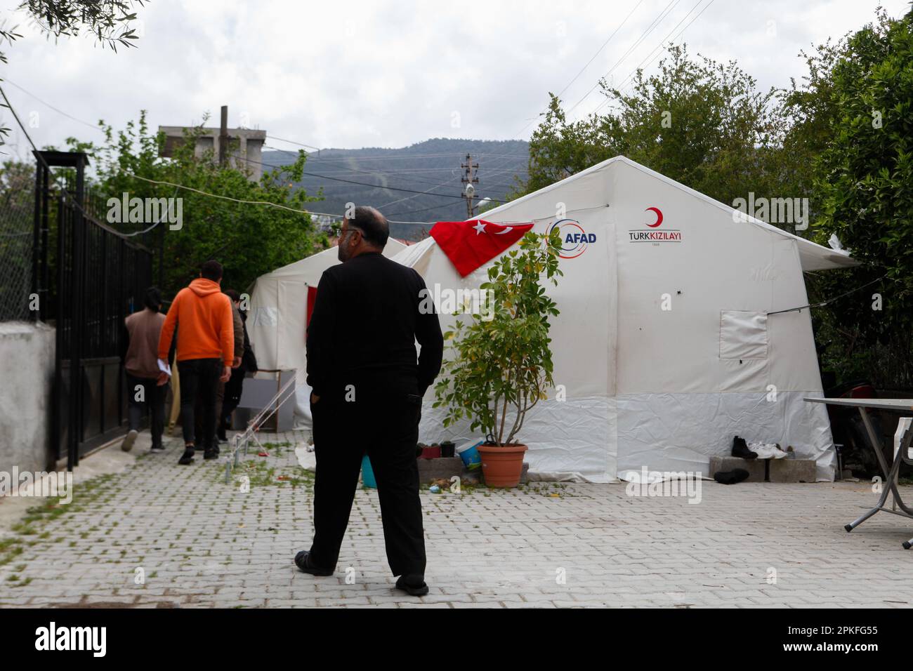 Tent city in hatay 2023 hi-res stock photography and images - Alamy