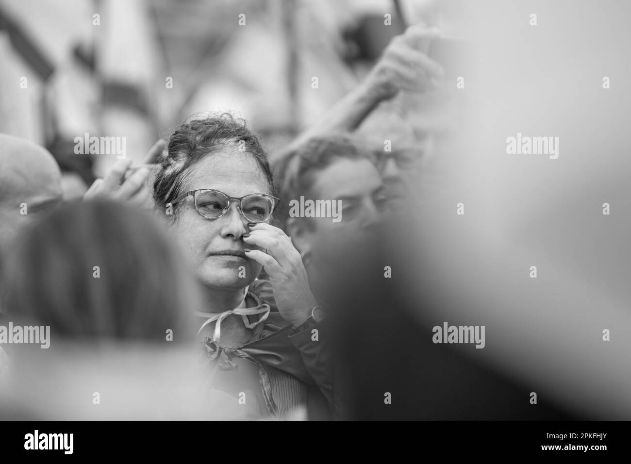 Israeli solidarity Black and White Stock Photos & Images - Alamy