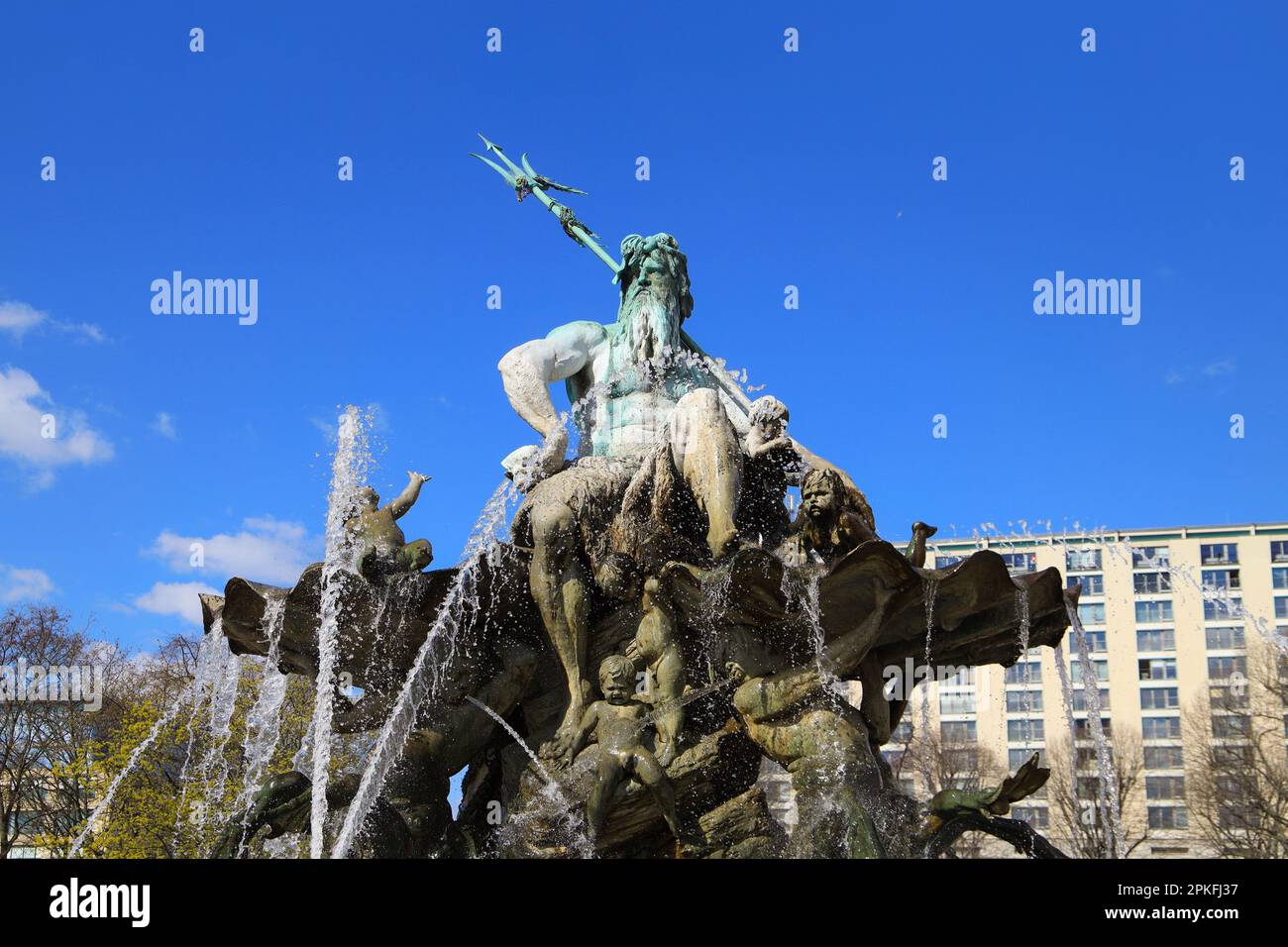 Neptun fountain alexanderplatz in hi-res stock photography and images ...