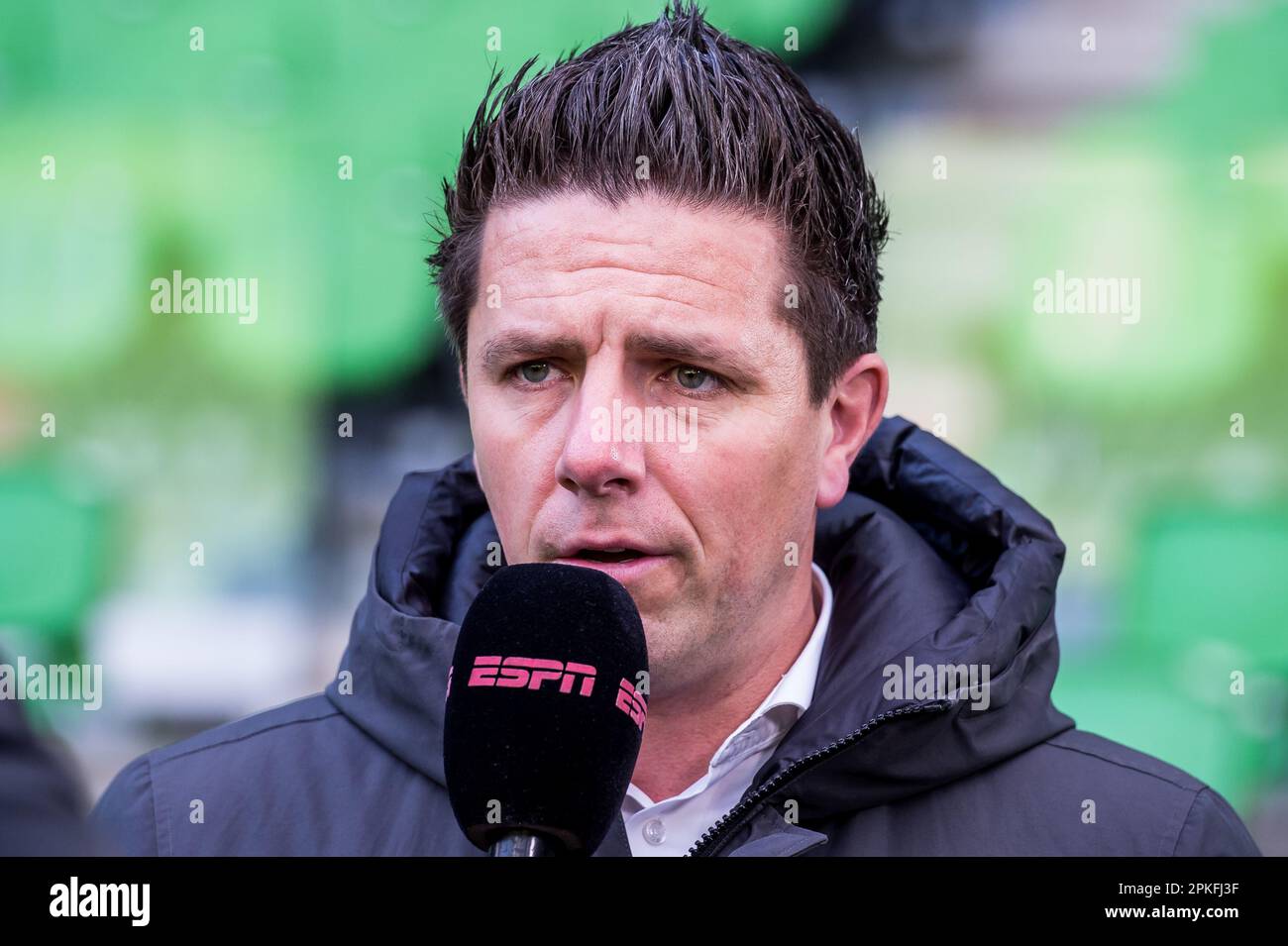 GRONINGEN - Director of FC Groningen Wouter Gudde talks to ESPN about ...