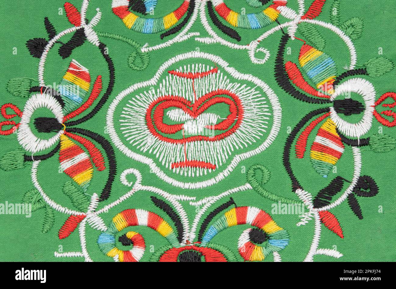 Chinese embroidery closeup. Auspicious patterns Stock Photo - Alamy