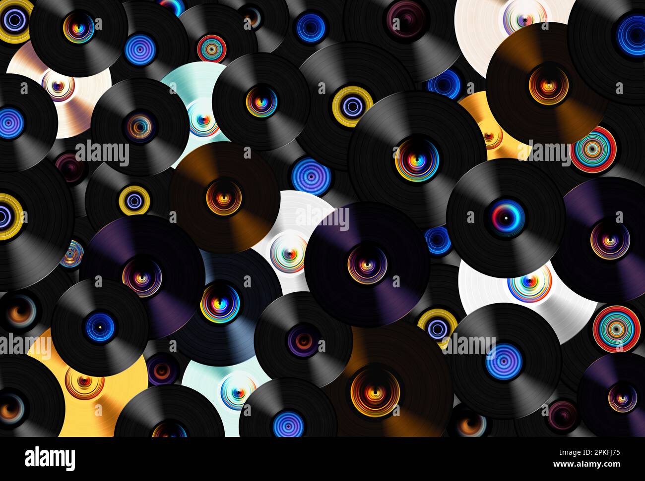 Disco play colours illustration hi-res stock photography and images - Alamy