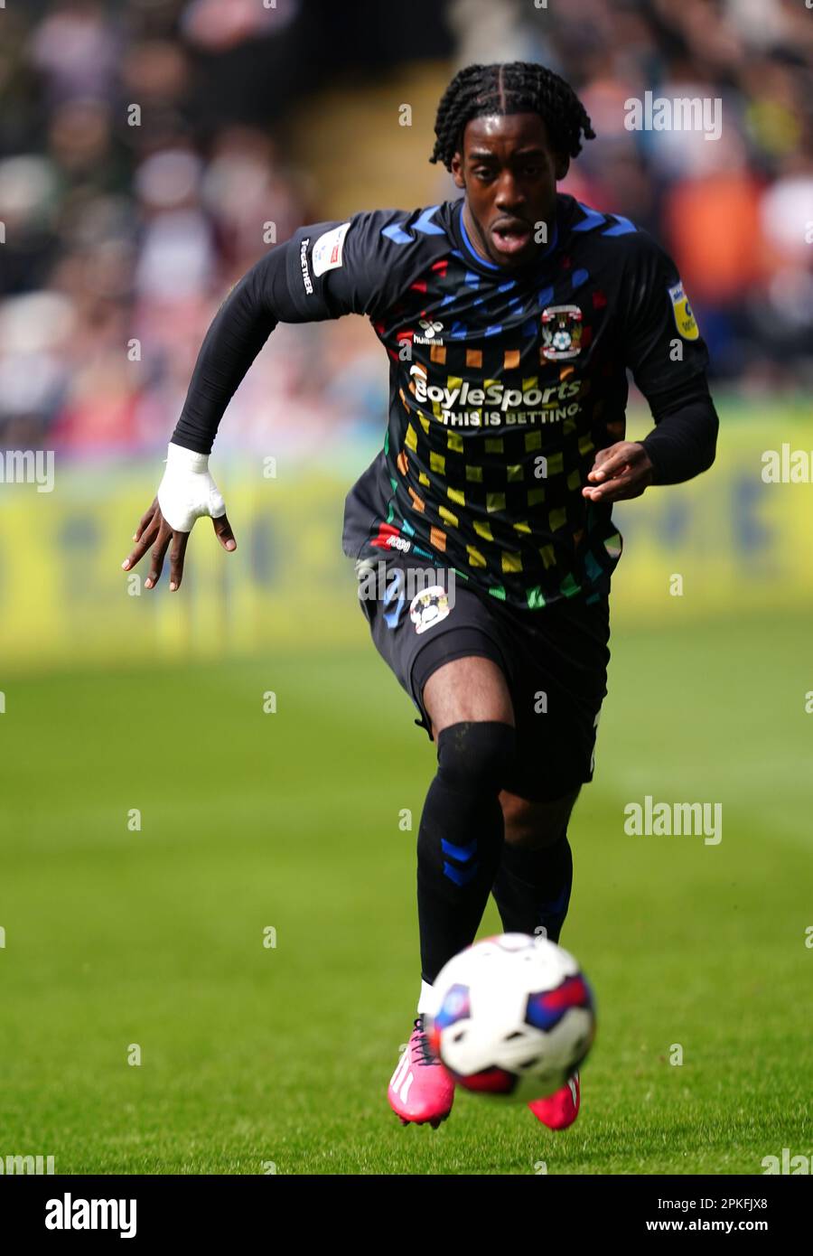 Coventry City's Josh Wilson-Esbrand during the Sky Bet Championship ...