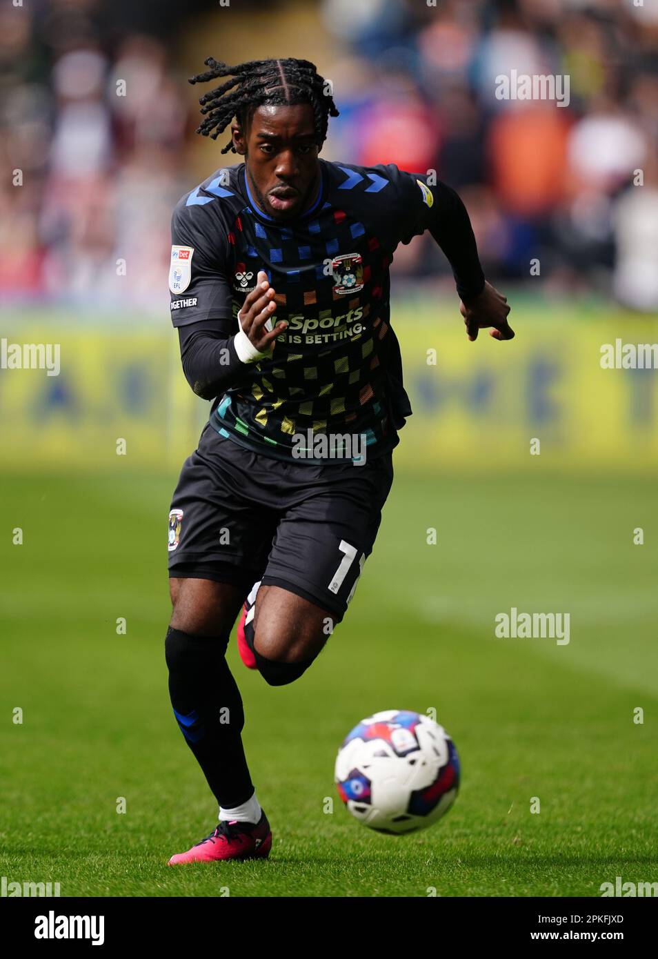 Coventry City's Josh Wilson-Esbrand during the Sky Bet Championship ...