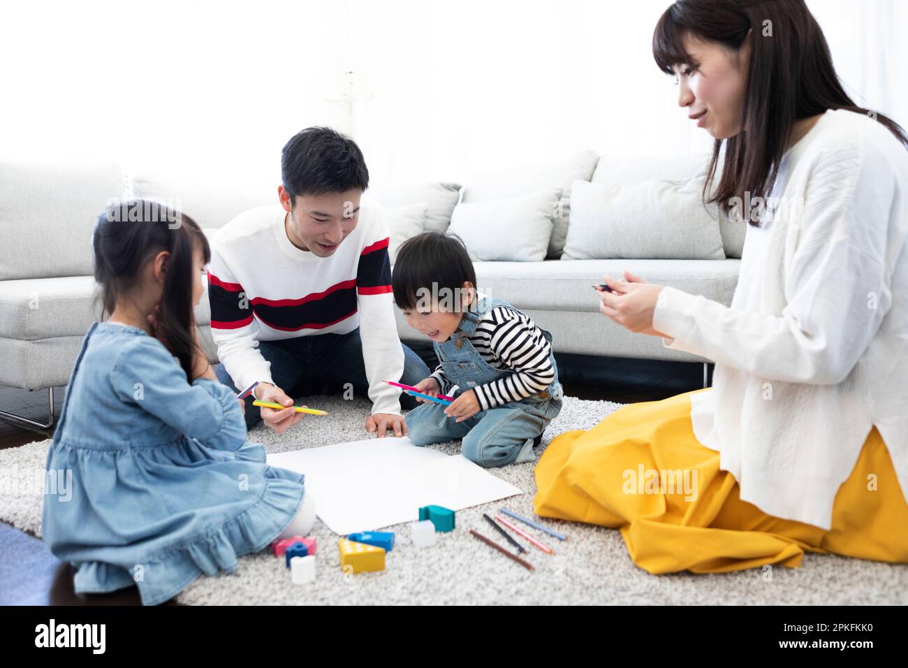 Japanese family reunion hi-res stock photography and images - Alamy