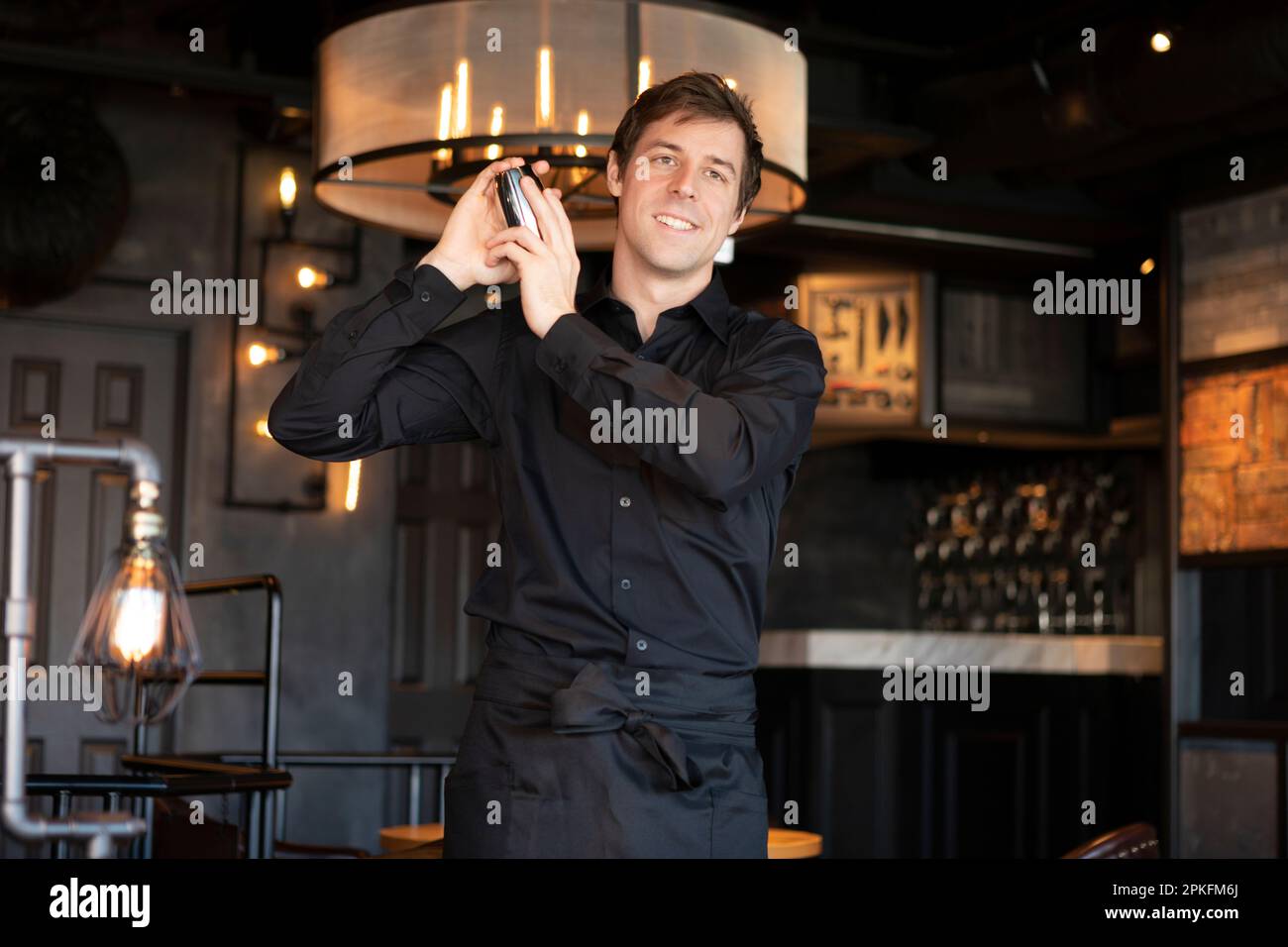 Asian american cafe hi-res stock photography and images - Alamy