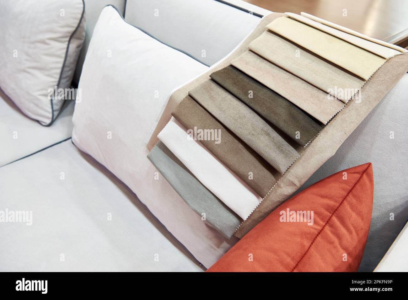 Fabric swatches samples hi-res stock photography and images - Alamy