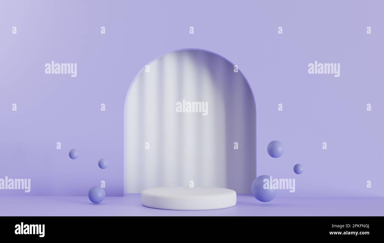 3d product display podium scene with the geometric platform. 3d ...