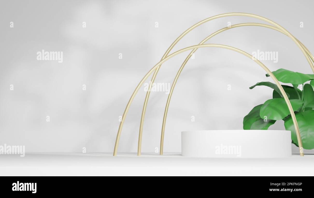 3d product display podium scene with the geometric platform. 3d ...