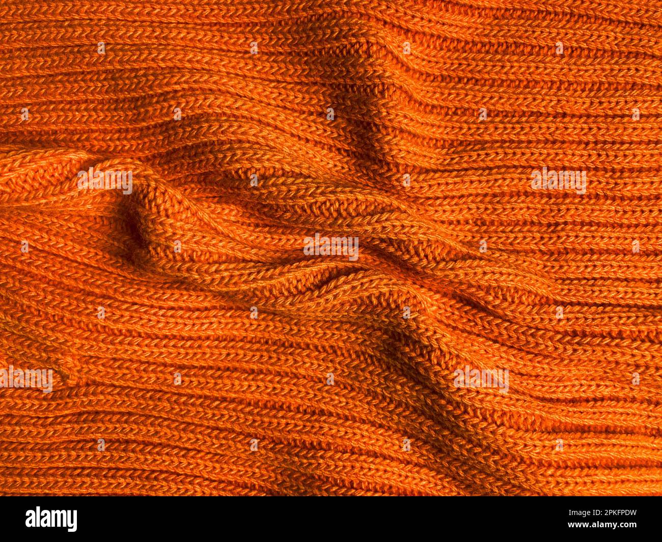 Cloth texture seamless, Orange cloth background Stock Photo - Alamy