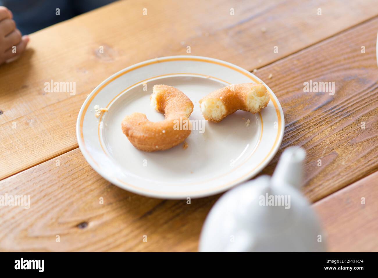 Snacks on the kitchen table Stock Photo - Alamy