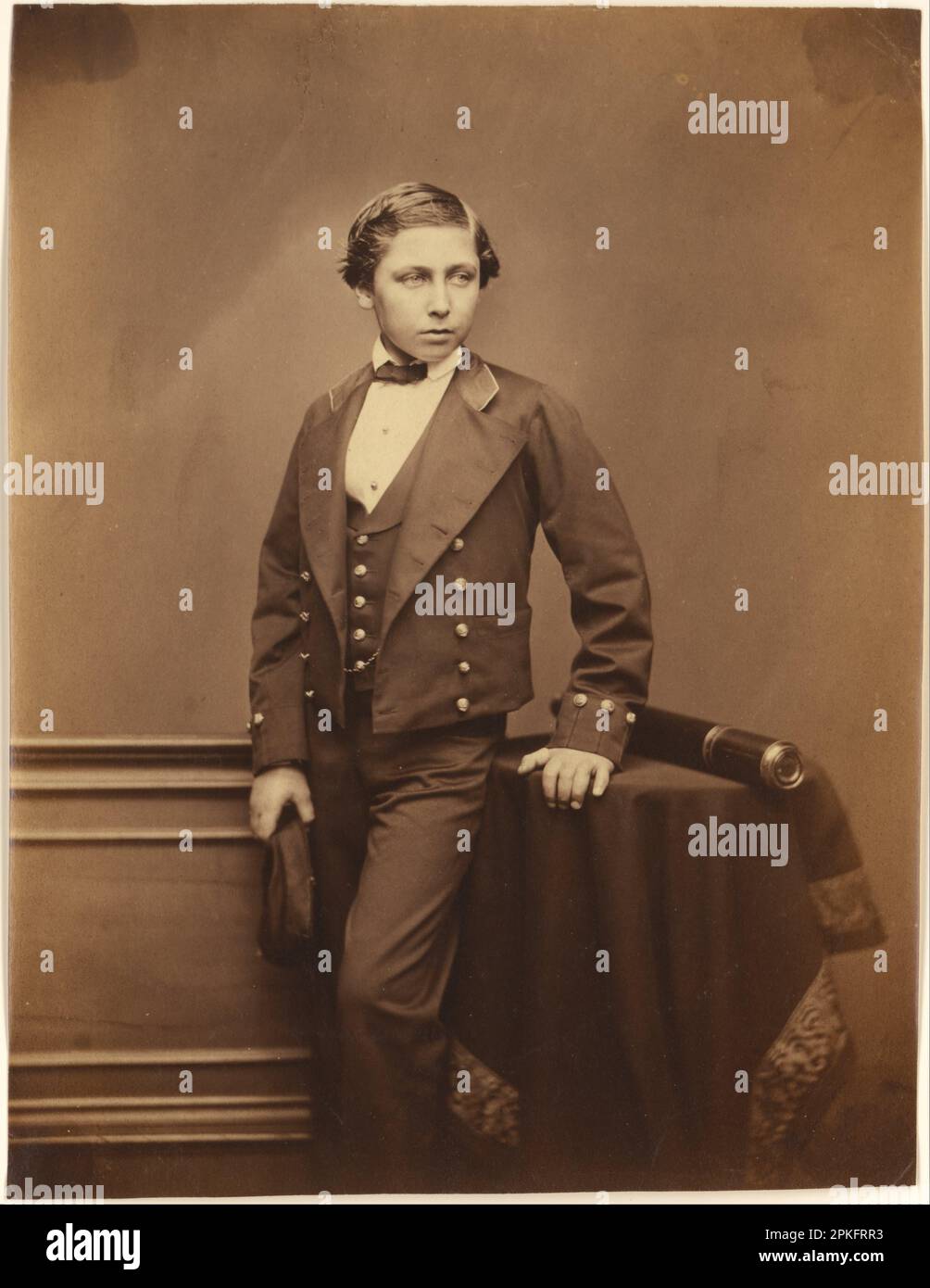 The Prince of Wales (Edward VII)] about 1856 by John Jabez Edwin Mayall ...