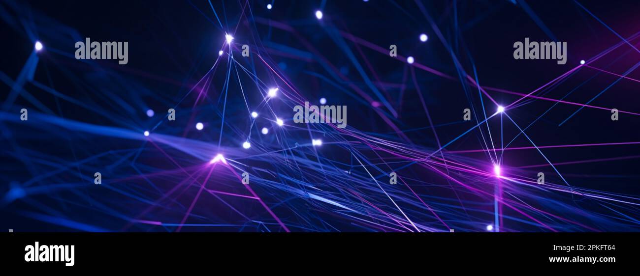 Abstract technology dark background Hi-tech communication concept ...