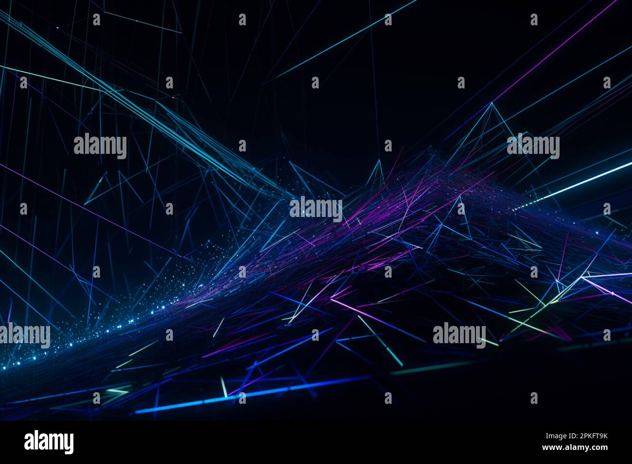 Abstract technology dark background Hi-tech communication concept ...