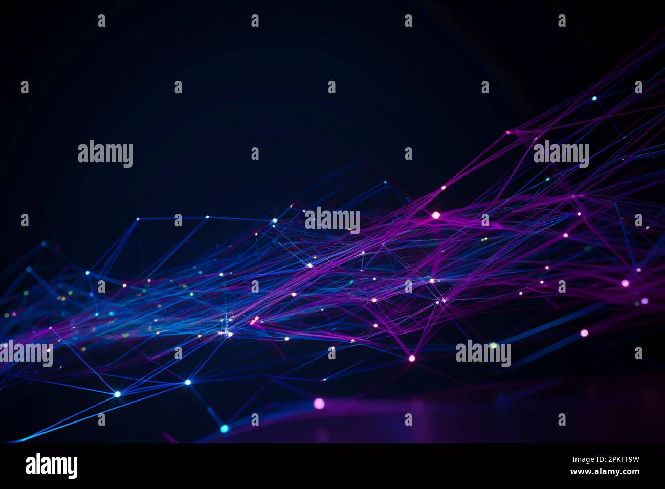 Abstract technology dark background Hi-tech communication concept ...