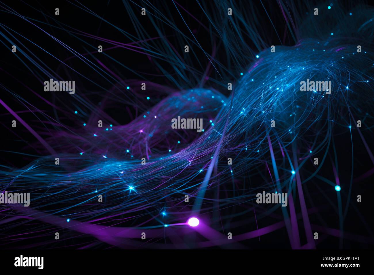 Abstract technology dark background Hi-tech communication concept ...
