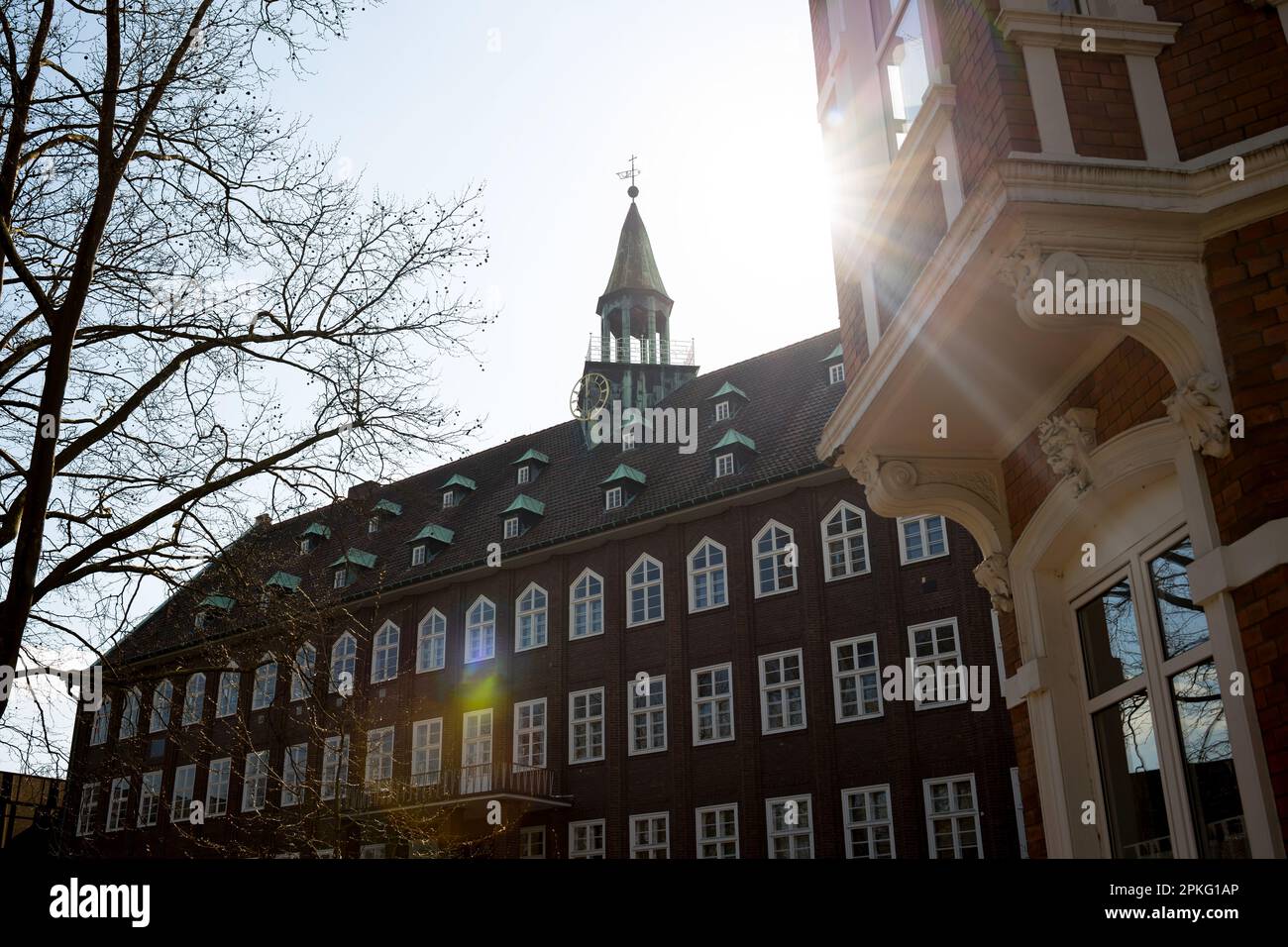 historic buildings of guetersloh germany Stock Photo - Alamy