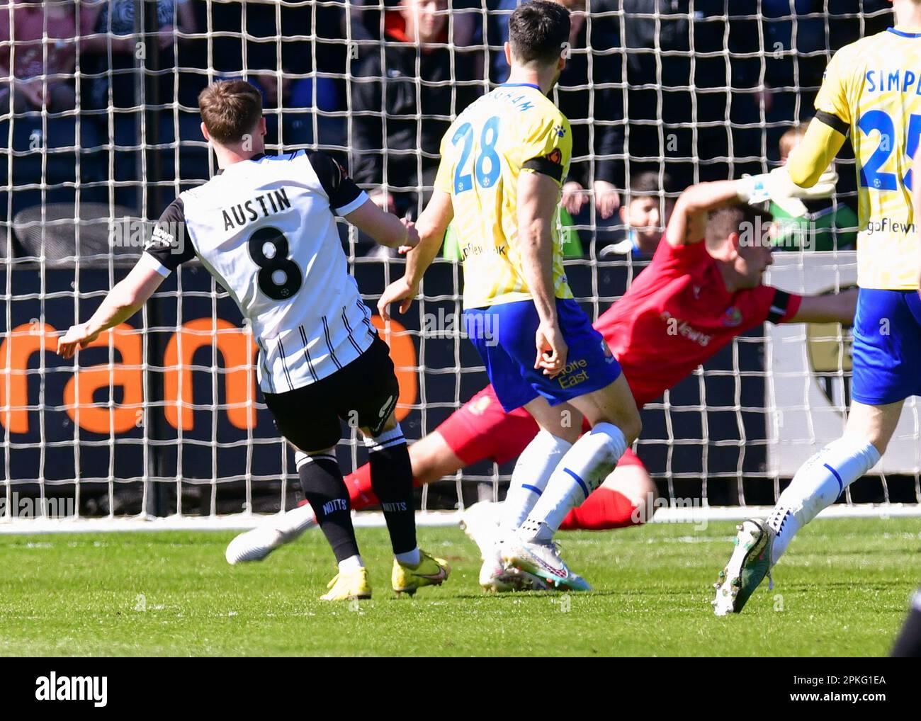 Meadow Lane Football Stadium, Nottingham, UK. Notts County v Wealdstone ...