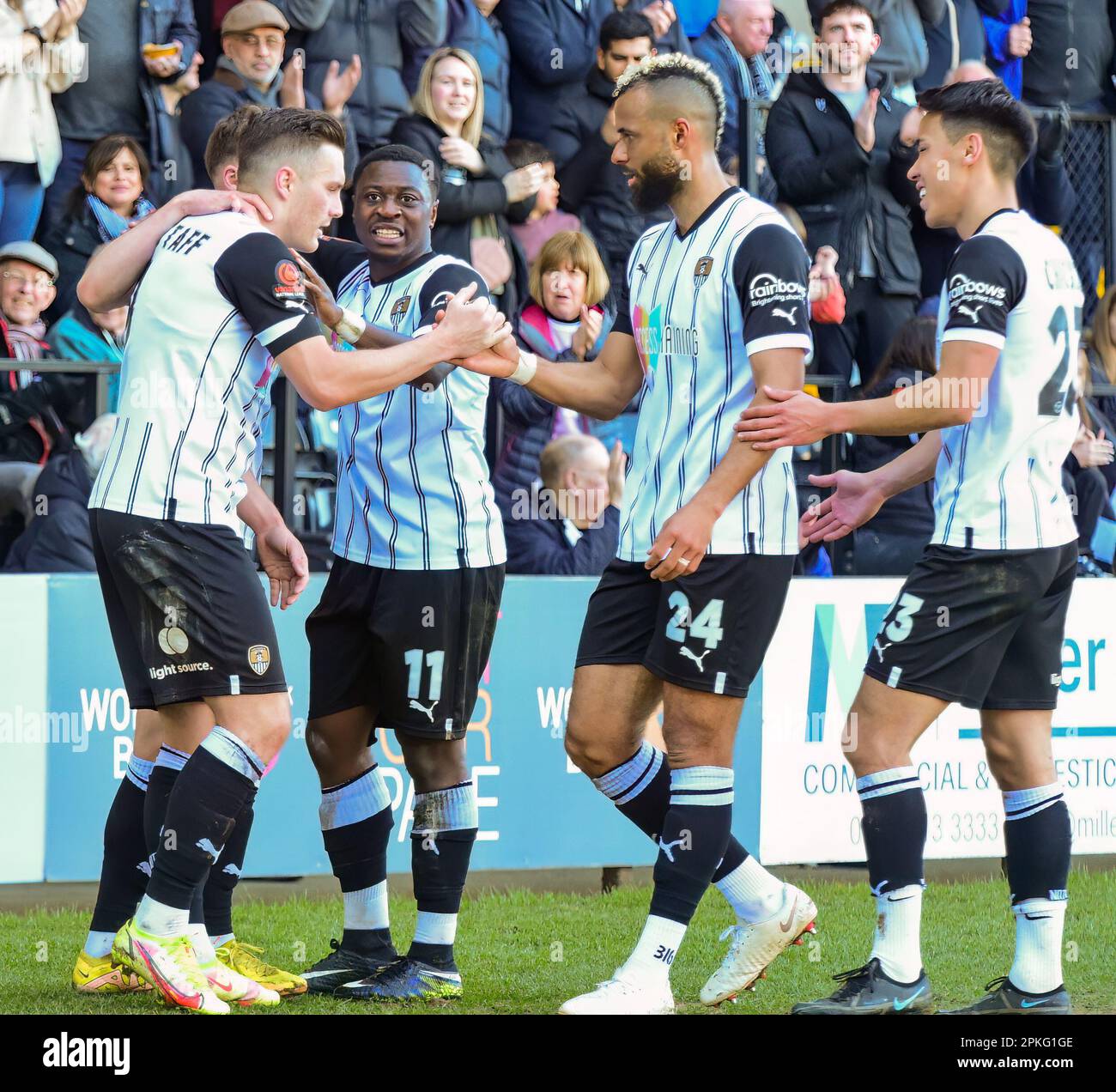 Meadow Lane Football Stadium, Nottingham, UK. Notts County v Wealdstone ...