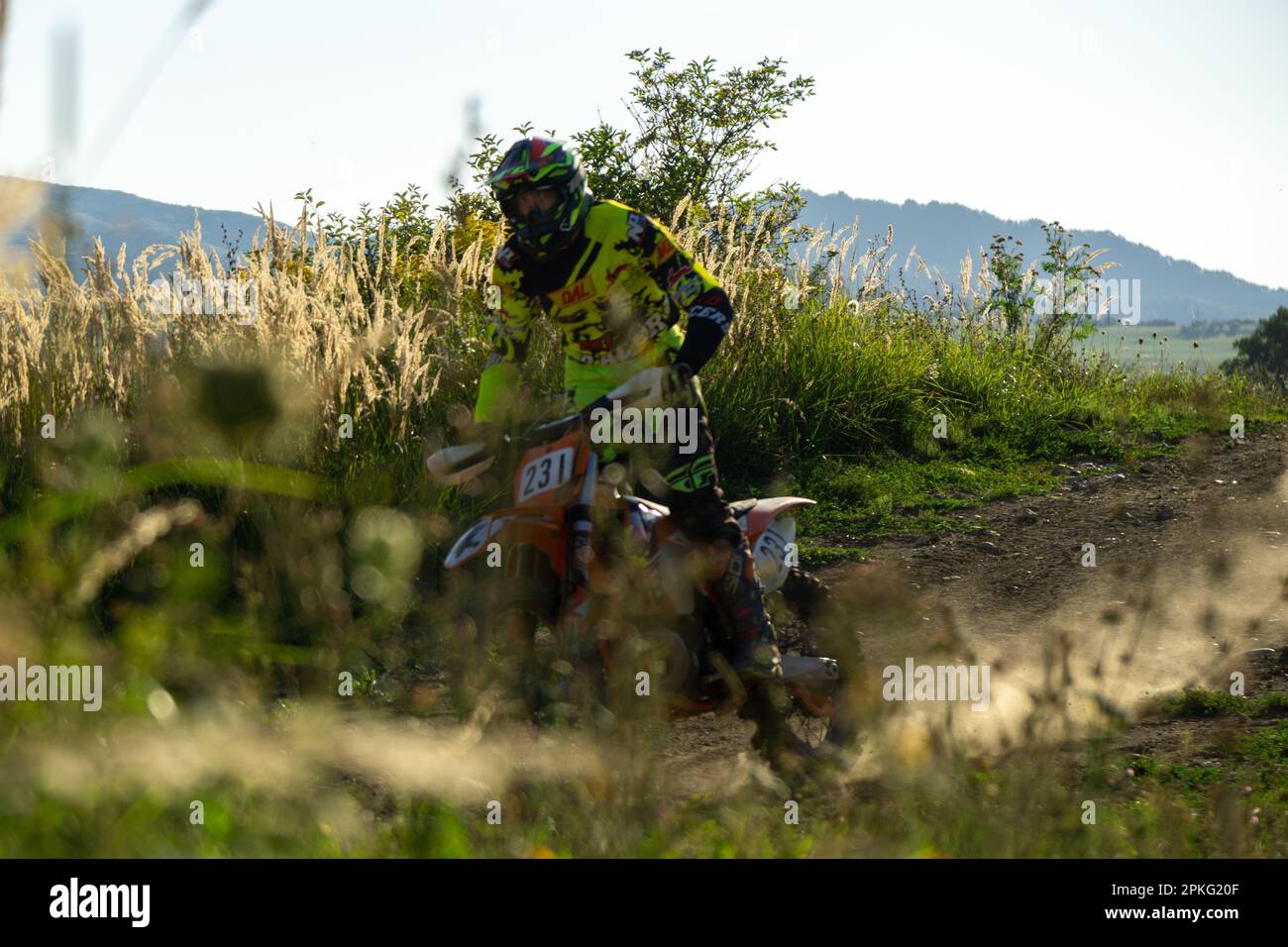 Motorbike nature hi-res stock photography and images - Alamy