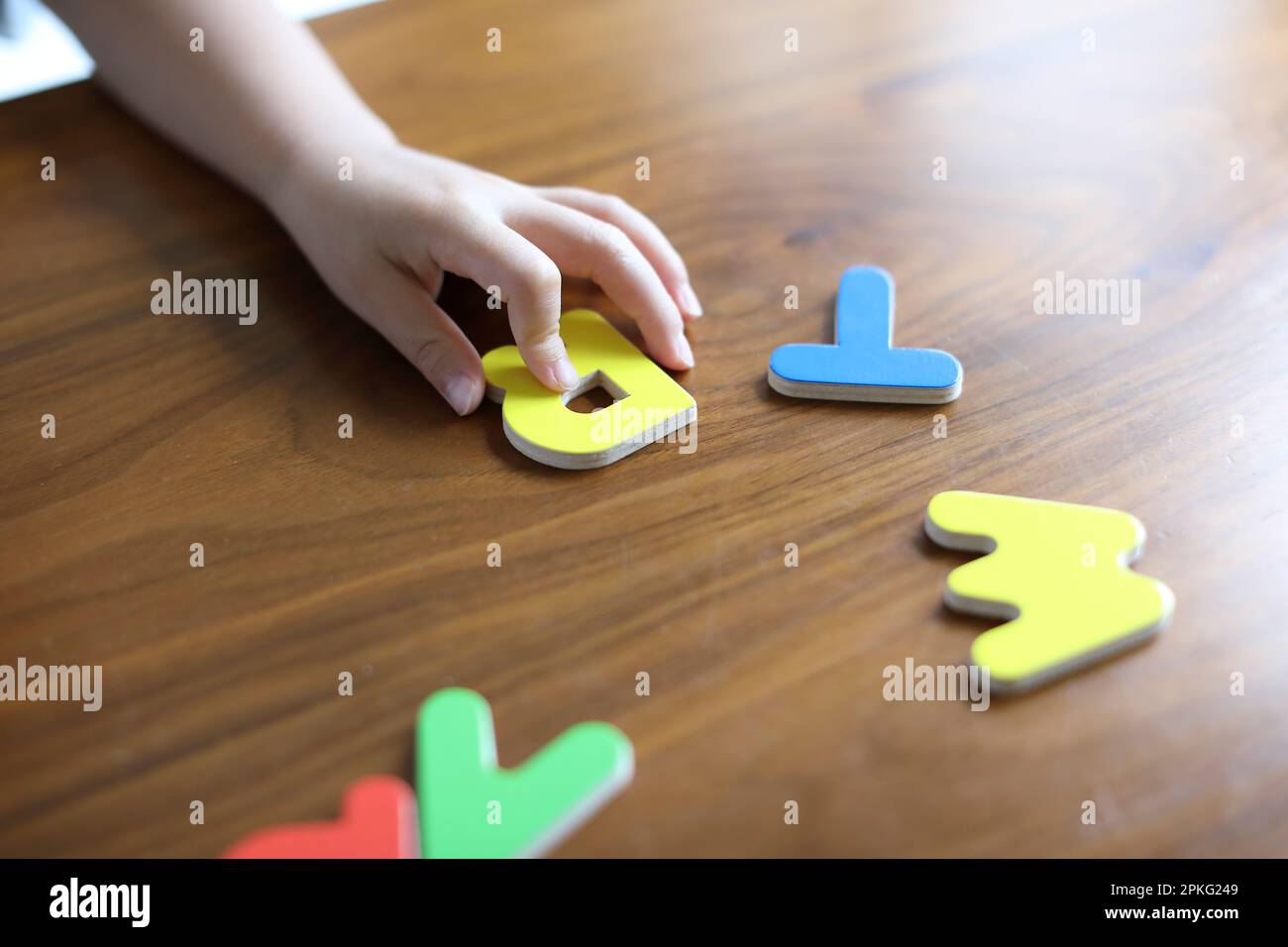 Child’s alphabet hi-res stock photography and images - Alamy