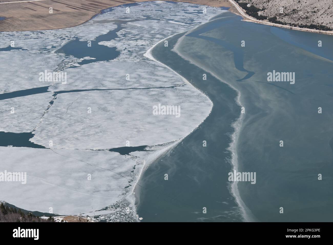 Blidinje natural park, Blidinje lake Stock Photo - Alamy