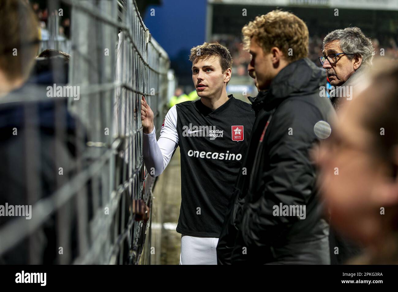 HELMOND, 07-04-2023. Stadion de Braak, Stadium of Helmond Sport. Dutch ...