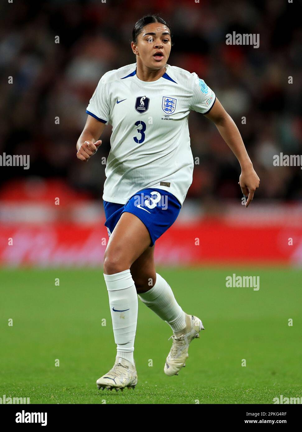 England’s Jessica Carter in action during the Women’s Finalissima at ...