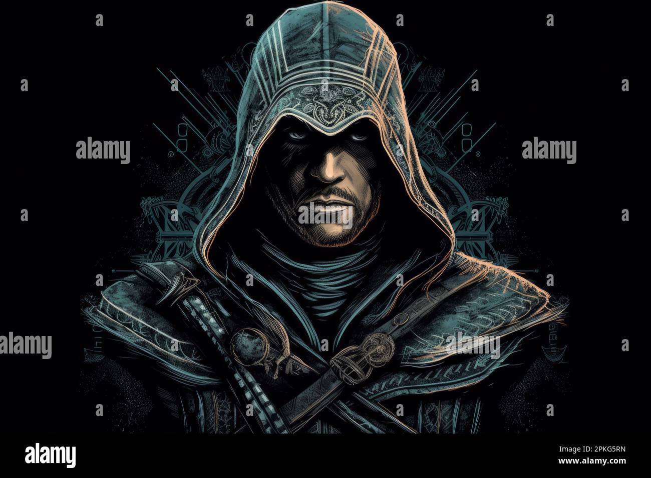 Assassins creed fan art hi-res stock photography and images - Alamy