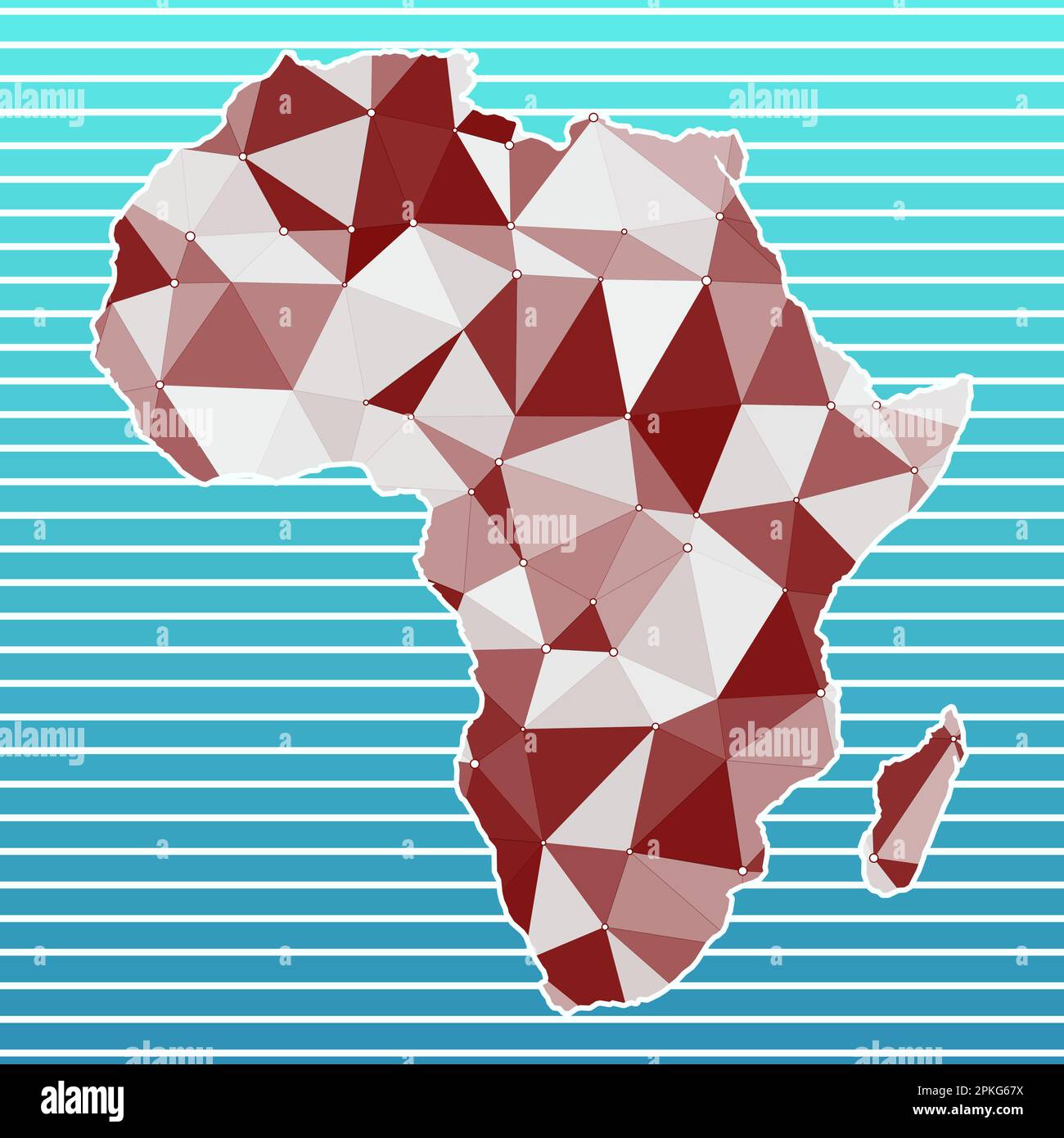 Digital connectivity africa Stock Vector Images - Alamy